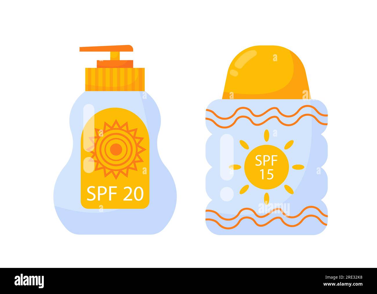 Set of sunscreens vector concept Stock Vector Image & Art - Alamy