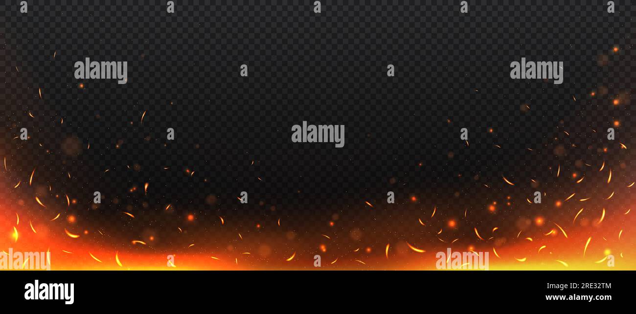 Sparks fly effect on copy space vector concept Stock Vector Image & Art ...