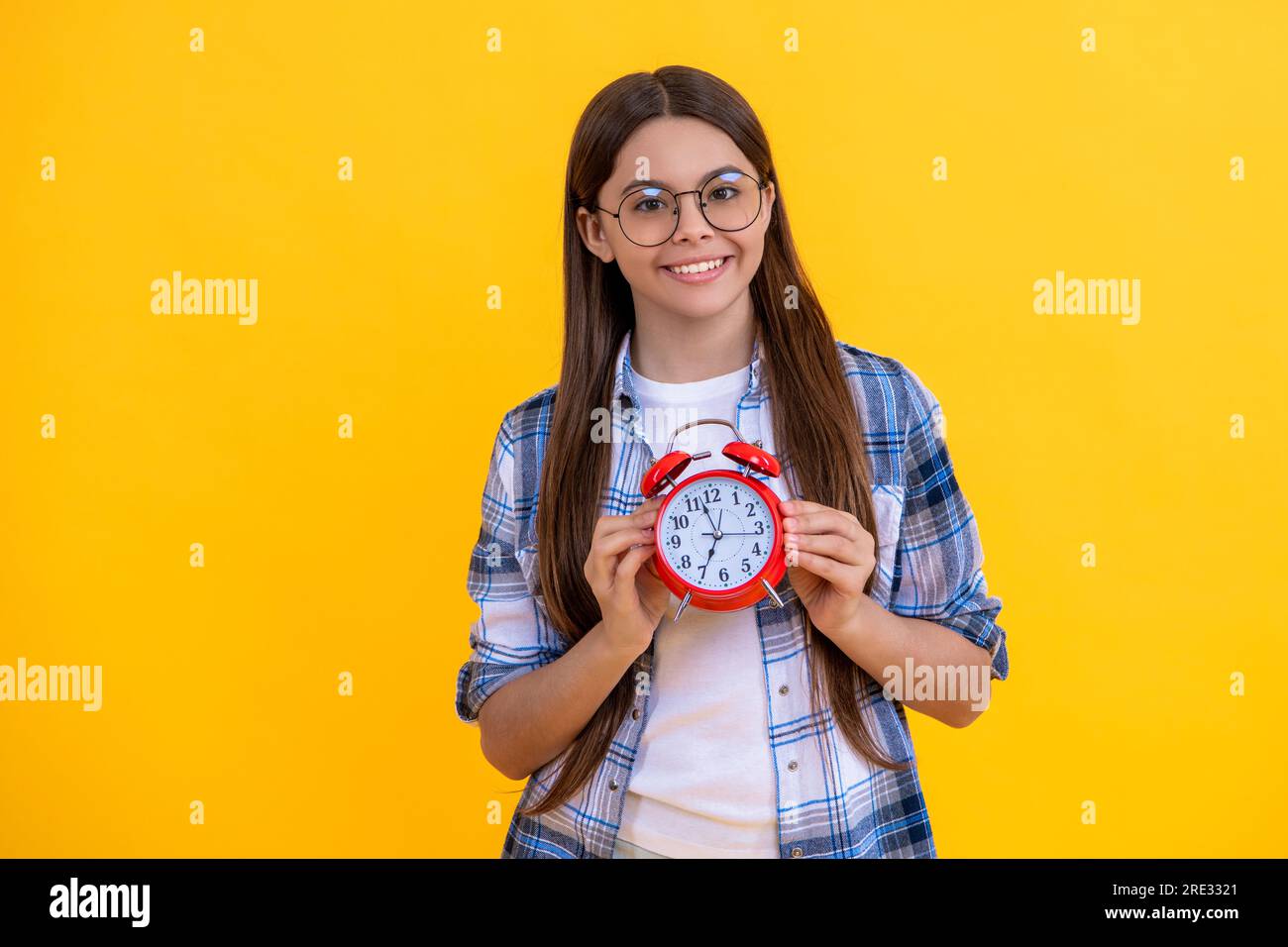 Time management for teen girl. Teen girl organizing her schedule with a ...