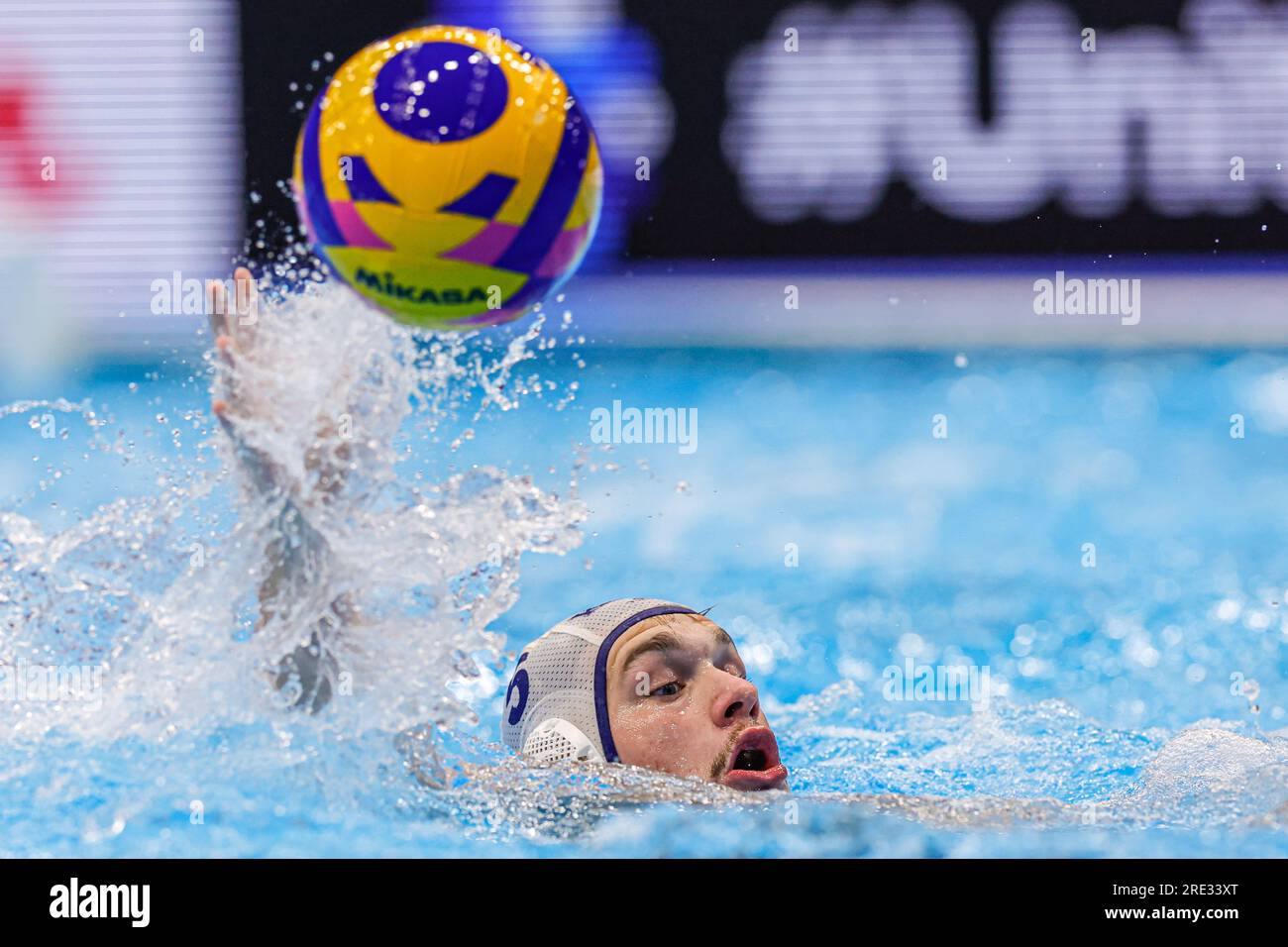 Fukuoka, Japan. 25th July, 2023. FUKUOKA, JAPAN - JULY 25: Danil Artyukh of Kazakhstan during ...