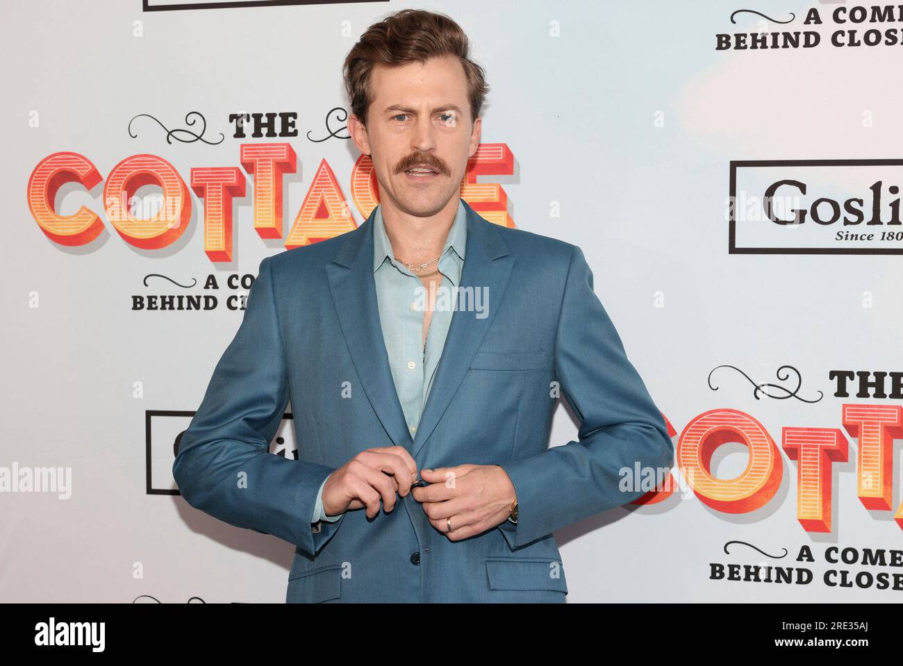 Alex Moffat arrives at "The Cottage" Broadway opening night at The ...