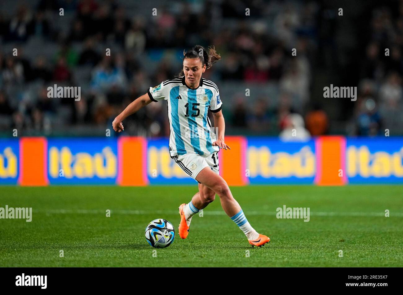 July 24 2023: Florencia Bonsegundo (Argentina) controls the ball during ...