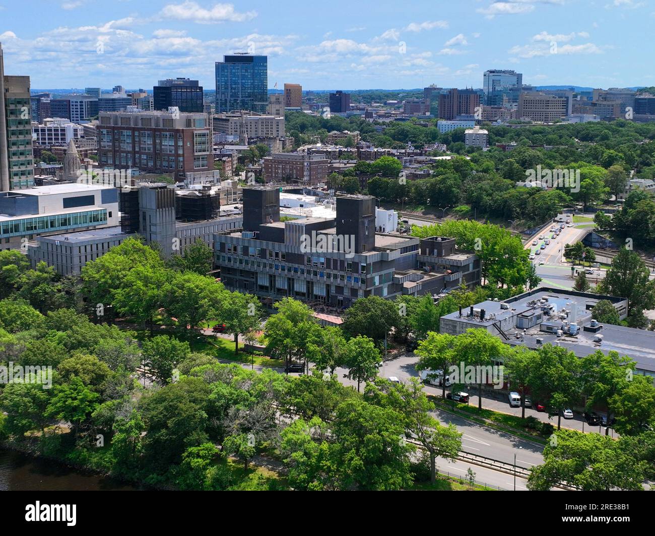 George Sherman Union Food Hall aerial view at 777 Commonwealth Avenue ...