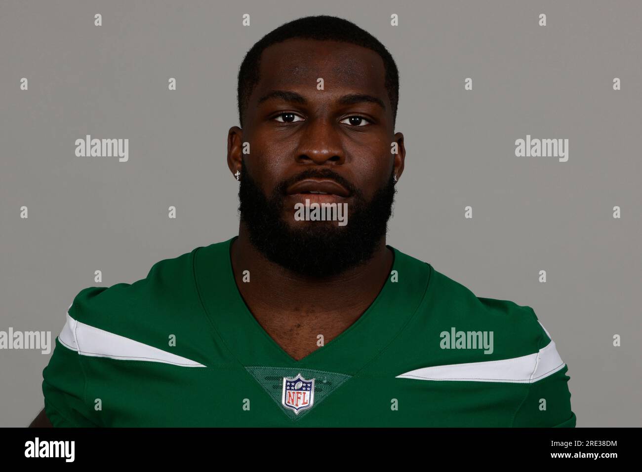 This is a 2023 photo of Claudin Cherelus of the New York Jets NFL ...