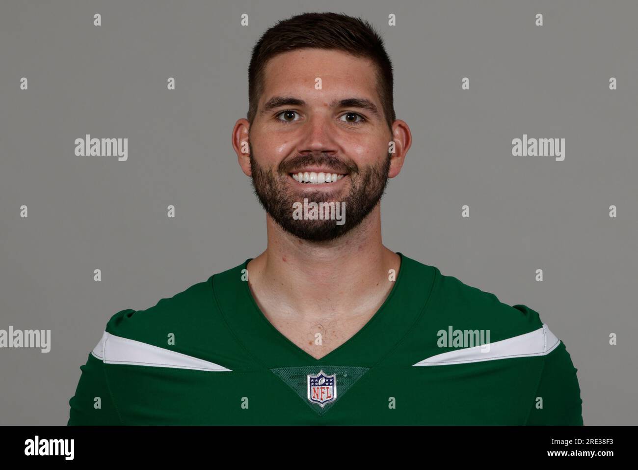 This is a 2023 photo of Thomas Hennessy of the New York Jets NFL ...