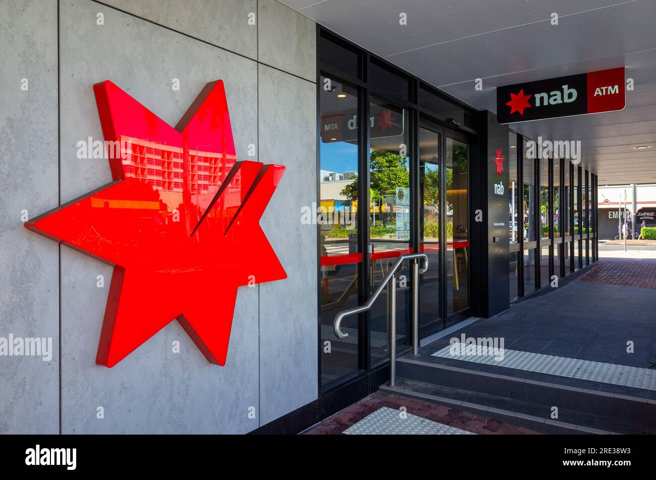 The NAB in Mackay City in north Queensland, australia Stock Photo - Alamy