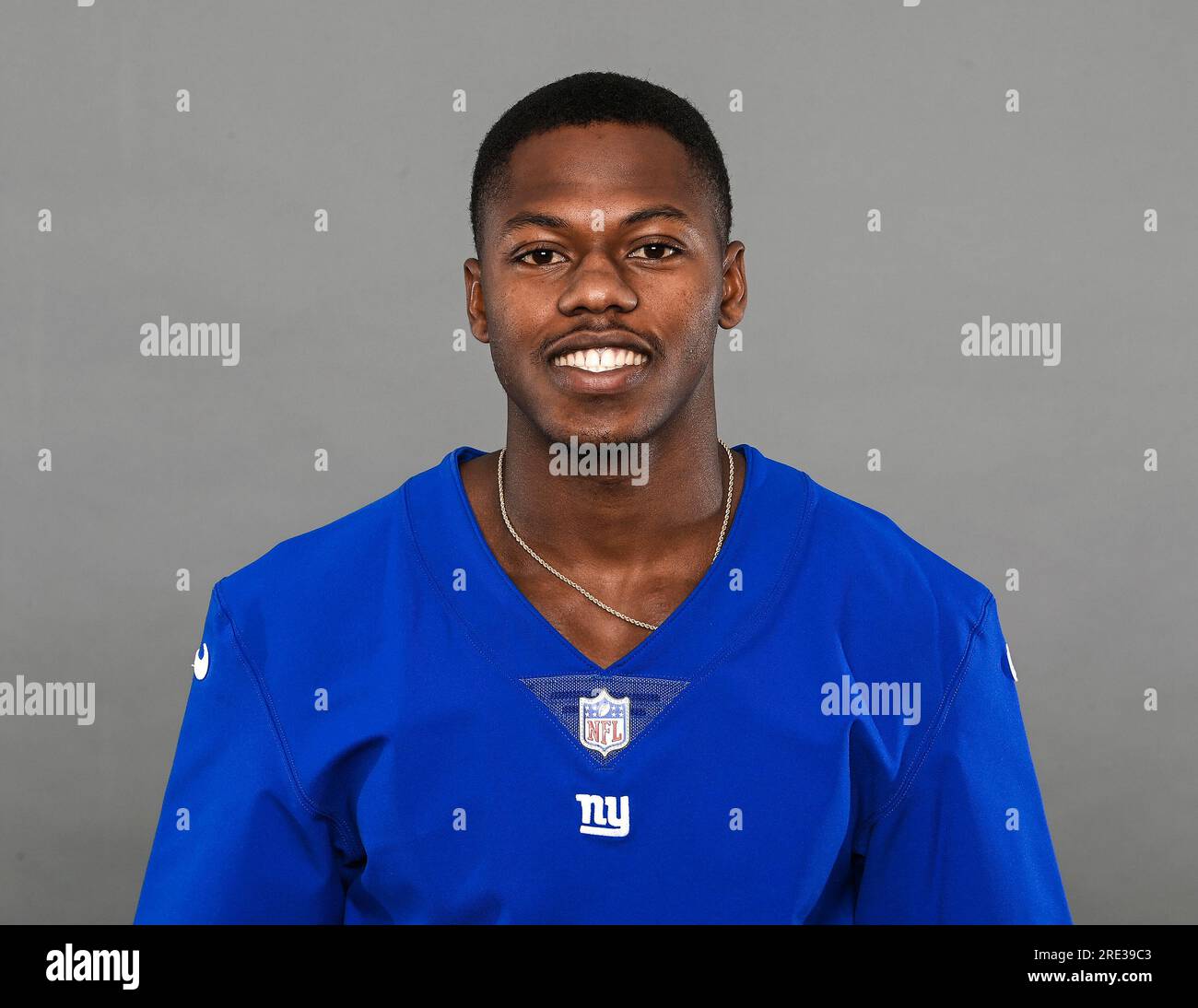 This is a 2023 photo of Tre Hawkins of the New York Giants NFL football ...