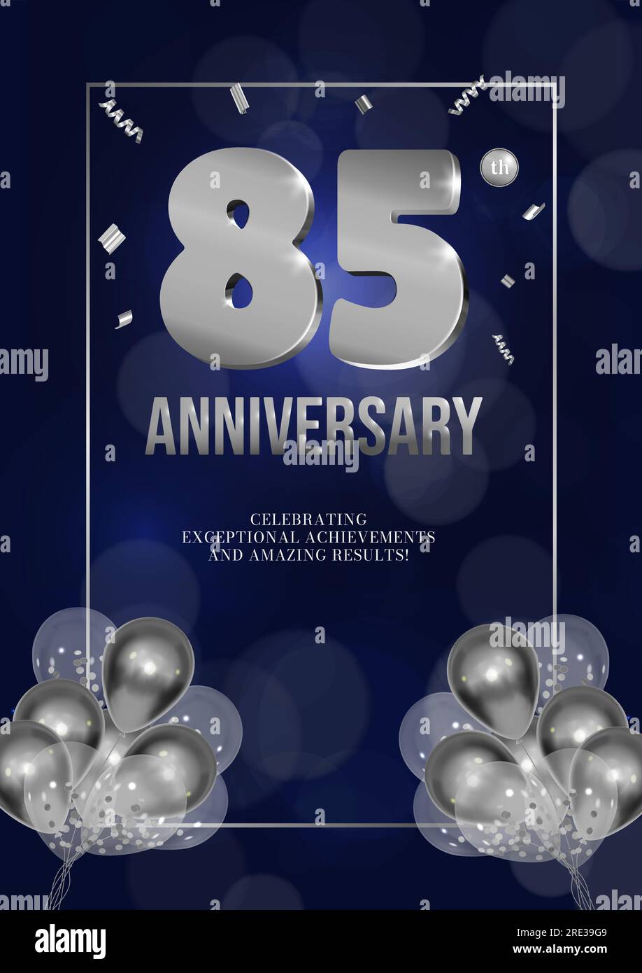 85 birthday Stock Vector Images - Alamy