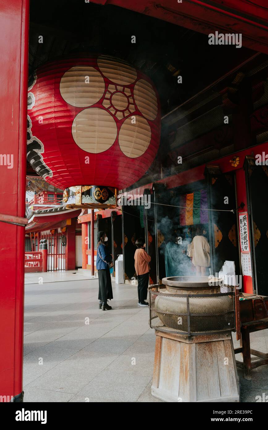 Nagoya, Japan – December 3, 2022 : Osu Kannon temple Stock Photo - Alamy