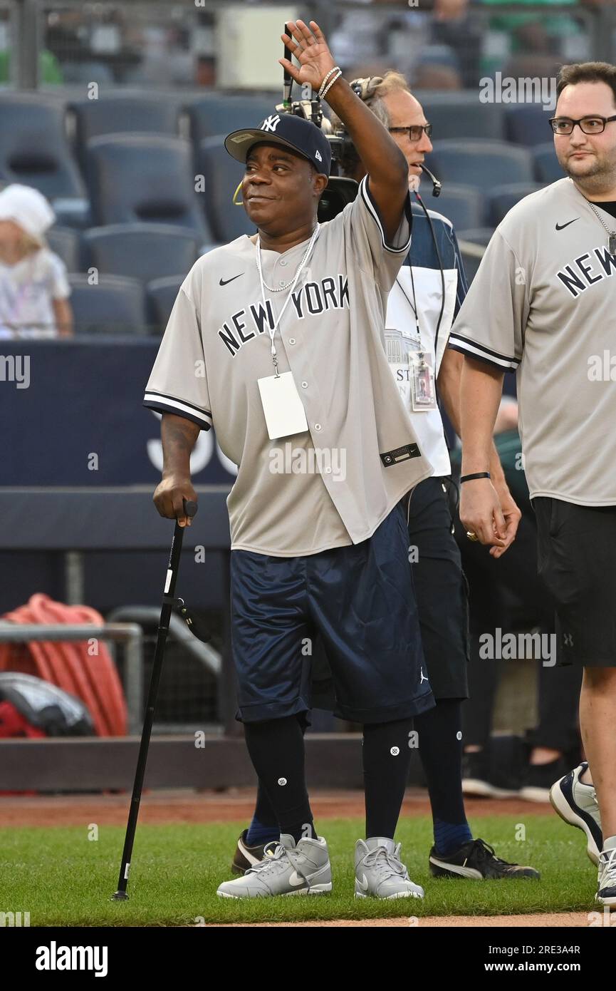 New York, USA. 24th July, 2023. Comedian and Team Captain Tracy Morgan ...
