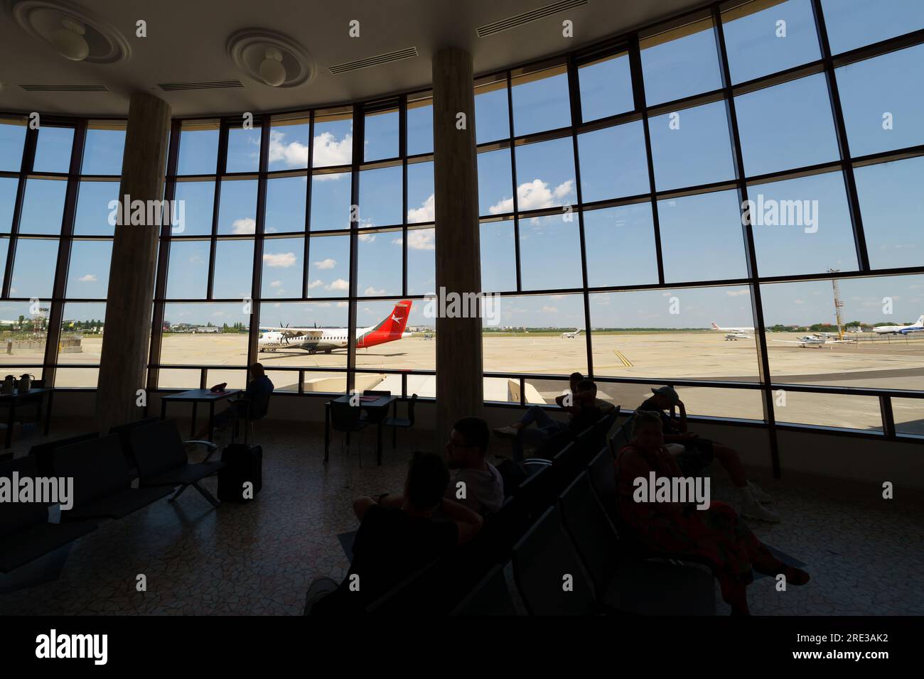 Airconnect aircraft hi-res stock photography and images - Alamy