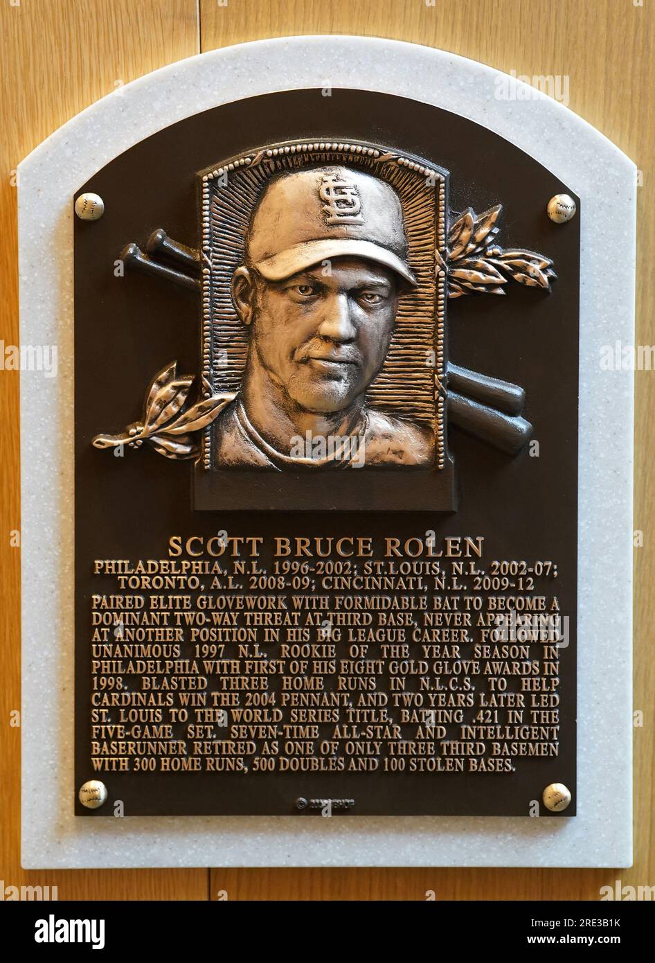 Cooperstown, United States. 24th July, 2023. The newest member of the ...