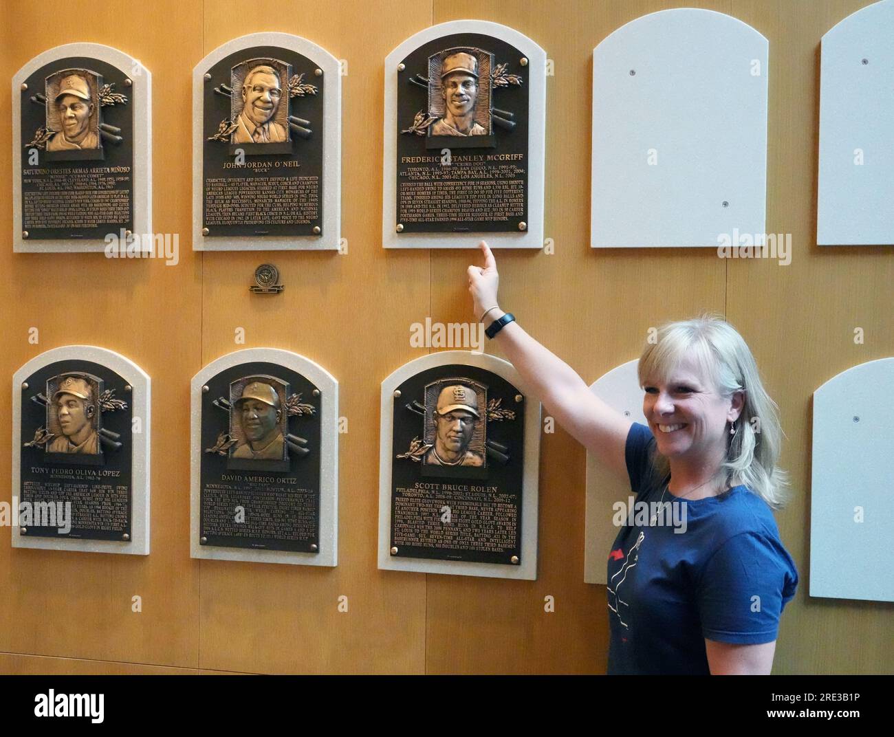 Cooperstown, United States. 24th July, 2023. Jacqueline Hardwick of ...