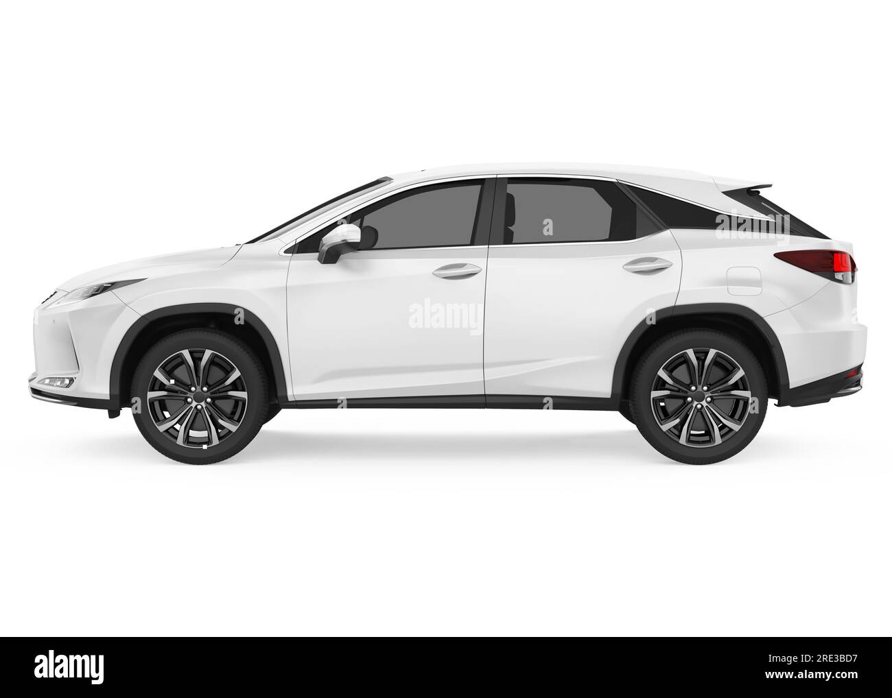 SUV Car Isolated Stock Photo - Alamy