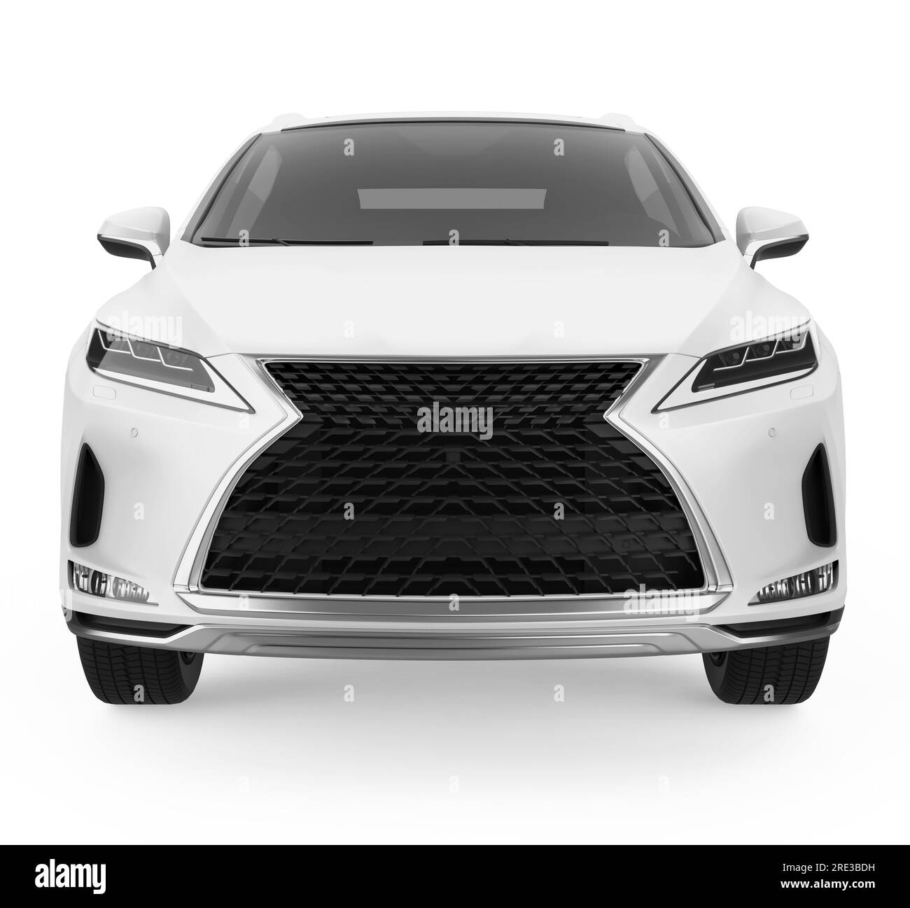 SUV Car Isolated Stock Photo - Alamy