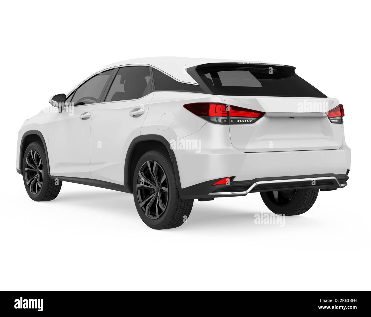 SUV Car Isolated Stock Photo - Alamy