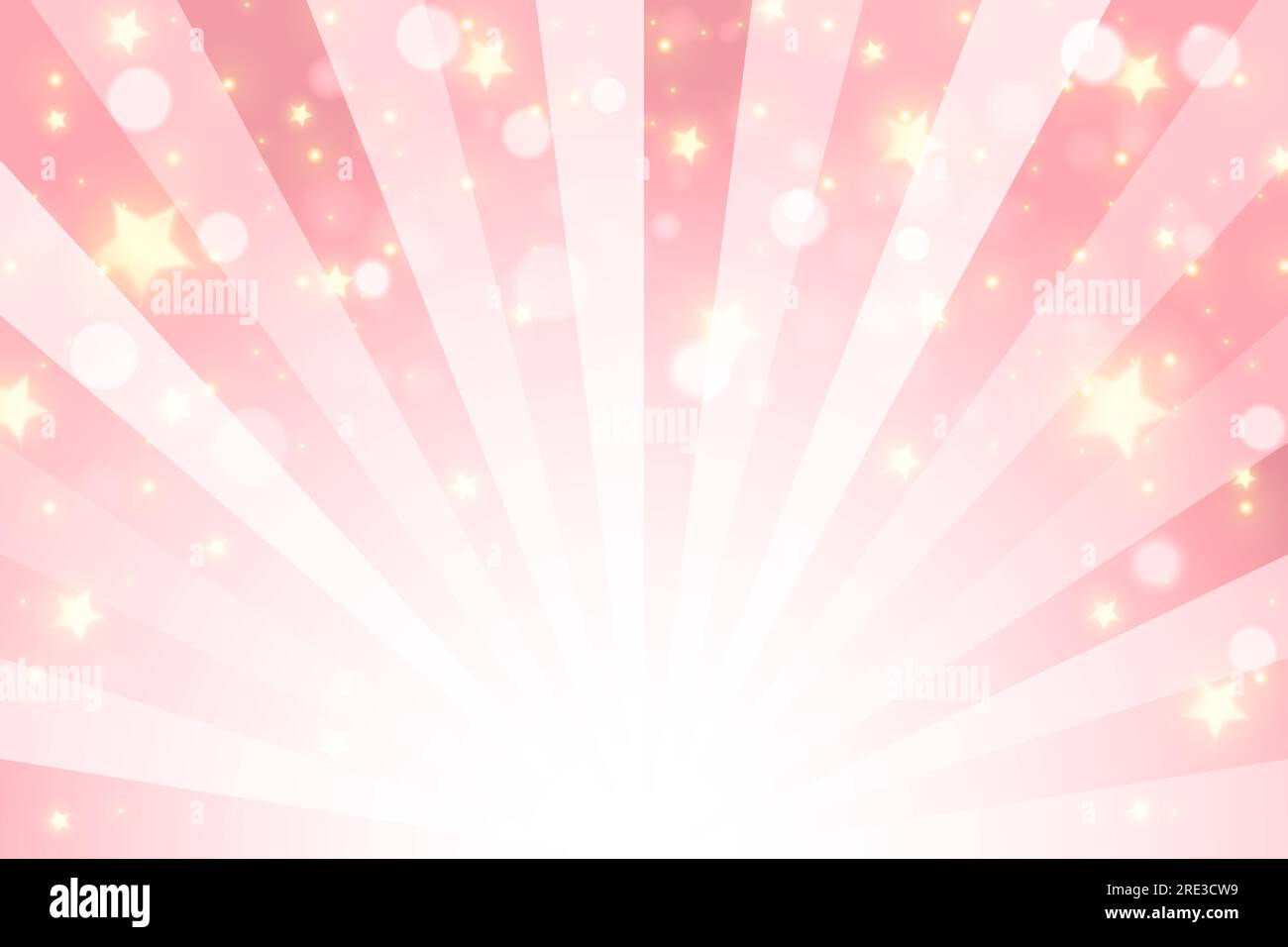 Pink comic background. Cartoon pop art burst rays pattern. Abstract ...