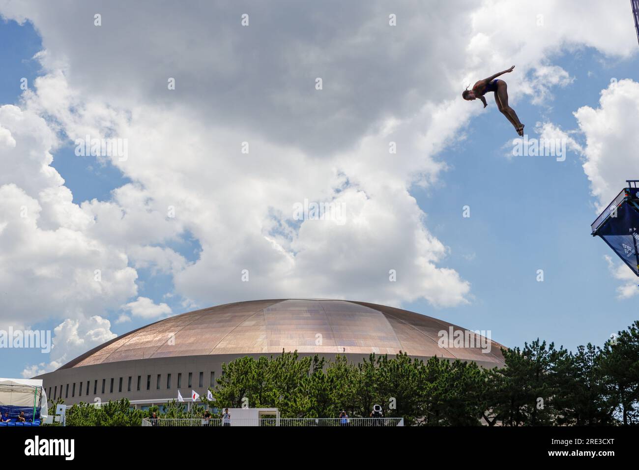 Womens 20m high diving hi-res stock photography and images - Alamy
