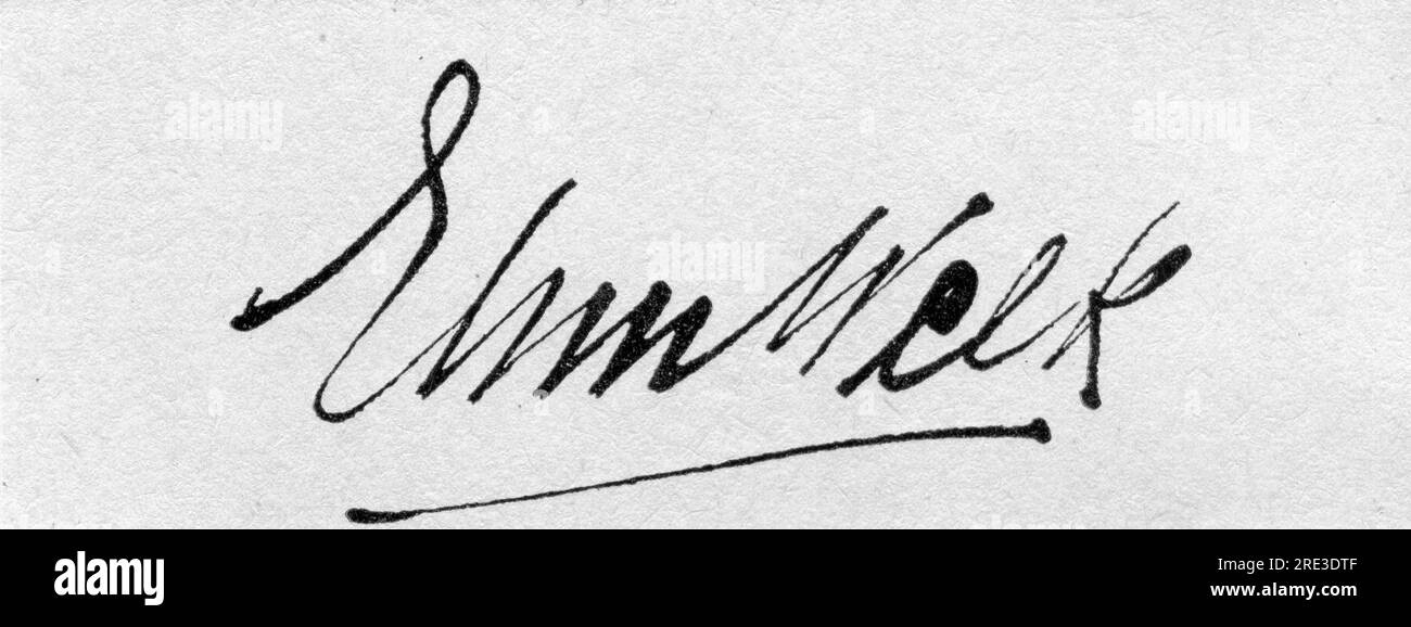 German signature hi-res stock photography and images - Alamy