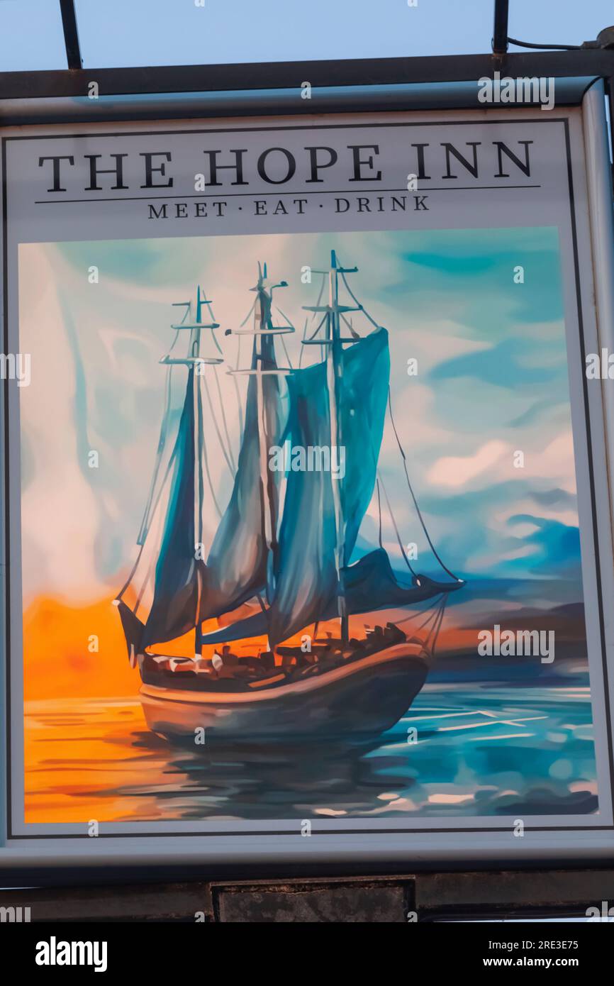 The hope inn pub sign hi-res stock photography and images - Alamy