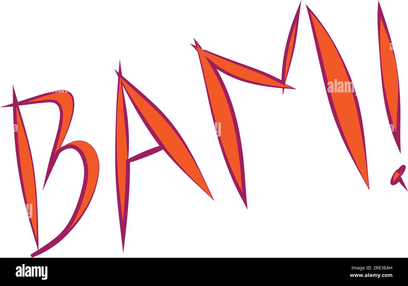 Cartoon sound effect hi-res stock photography and images - Alamy