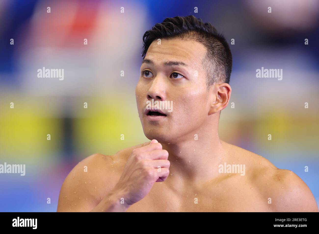 Fukuoka, Japan. 25th July, 2023. Yuya Hinomoto (JPN) Swimming : World ...