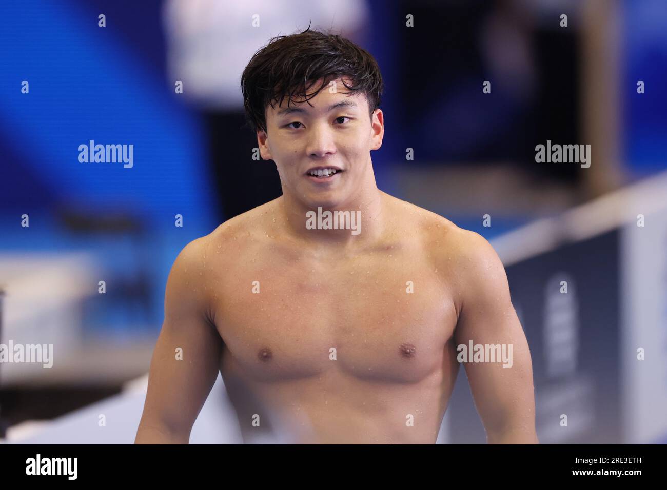 Fukuoka, Japan. 25th July, 2023. Teppei Morimoto (JPN) Swimming : World Aquatics Championships ...