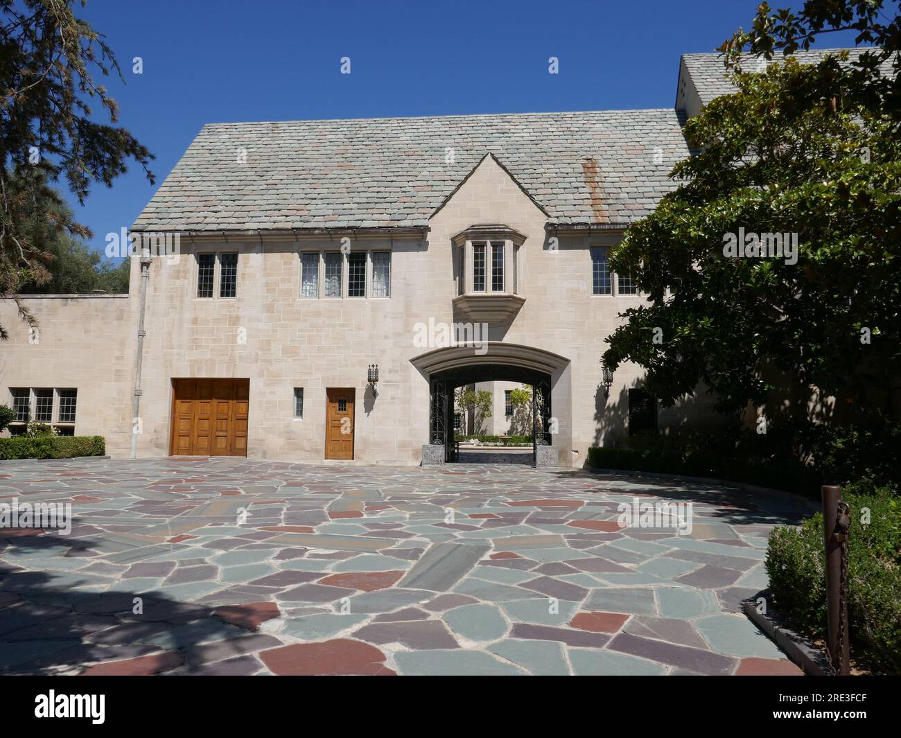 Beverly Hills, California, USA 28th August 2021 Greystone Mansion ...