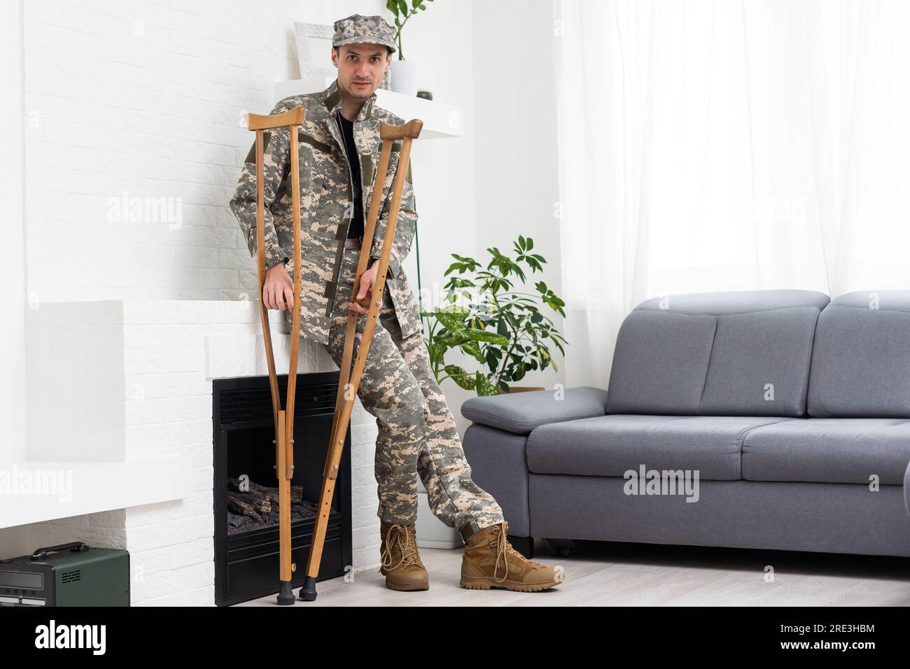 Healthcare and medicine injured patient army soldier hi-res stock ...