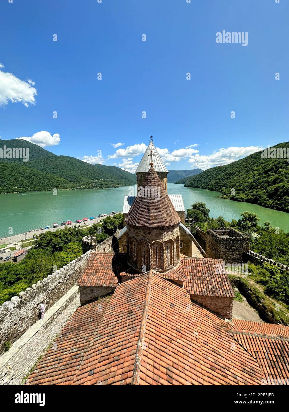 Ananuri Fortress Complex, Georgia Stock Photo - Alamy