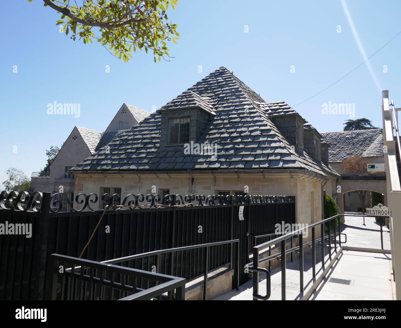 Beverly Hills, California, USA 28th August 2021 Greystone Mansion ...