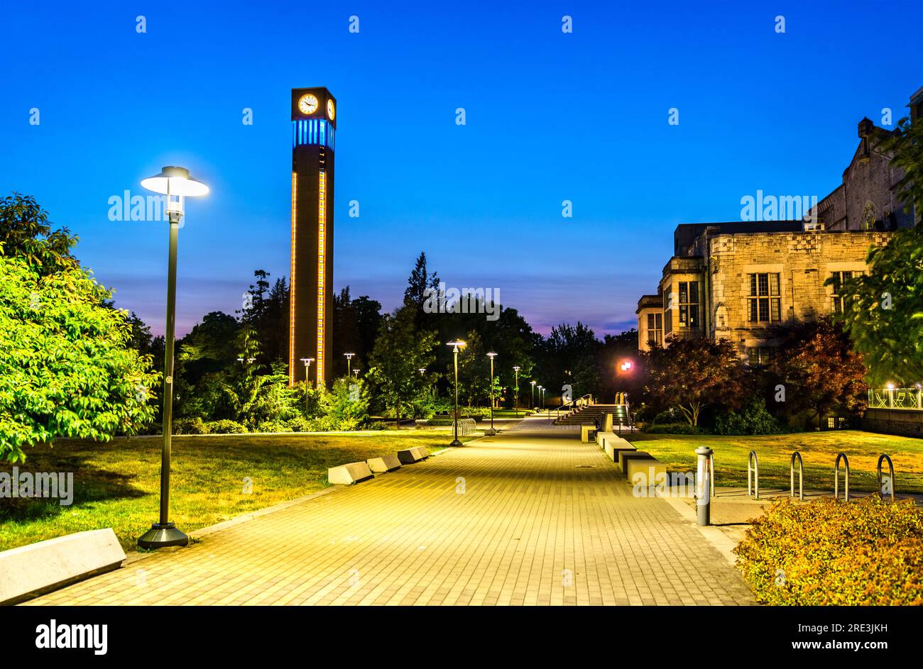 Ladner Clock Tower at Vancouver Campus of University of British ...