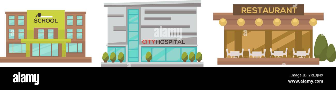 Contemporary architecture and infrastructure design of city, modern ...