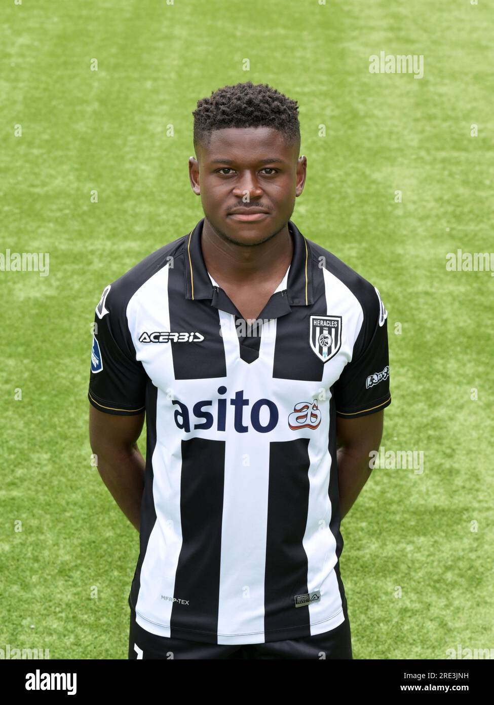 ALMELO -Bryan Limbombe during the Heracles Almelo Photo Press Day at ...