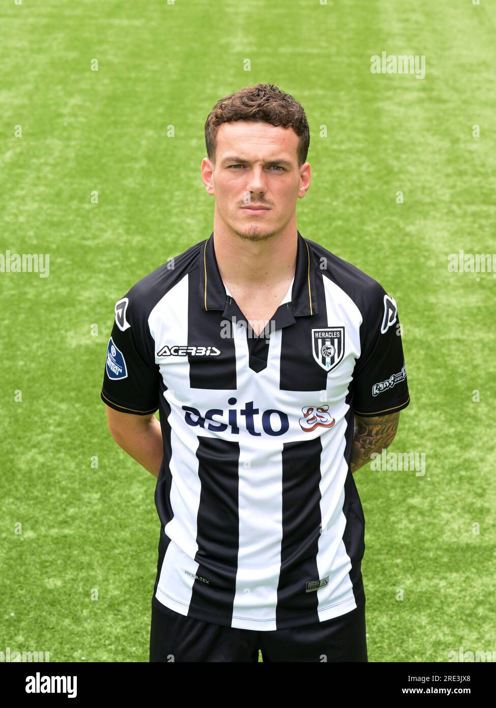 ALMELO - Jizz Hornkamp during the Photo Press Day of Heracles Almelo at ...