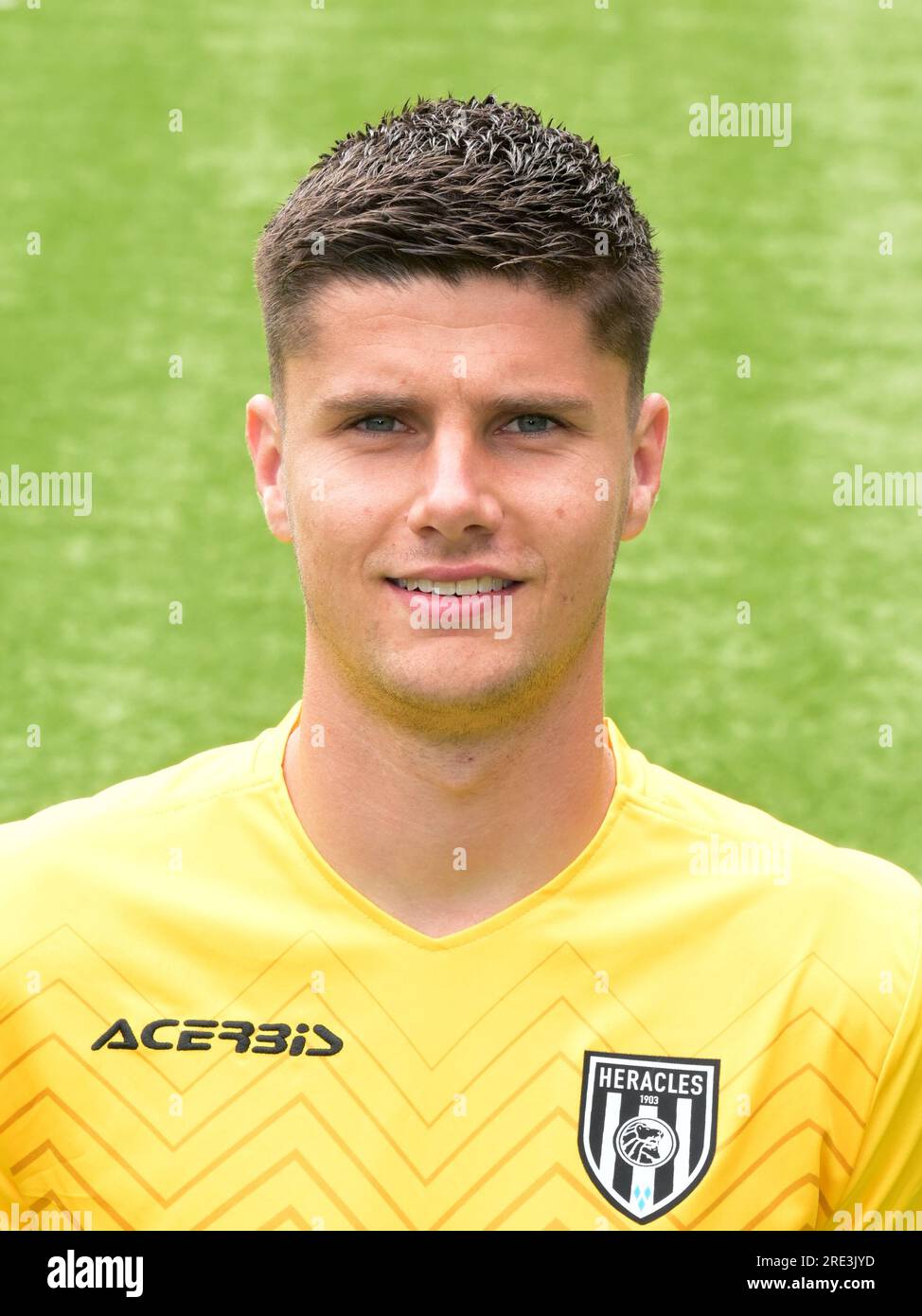 ALMELO - Robin Jalving during the Photo Press Day of Heracles Almelo at ...