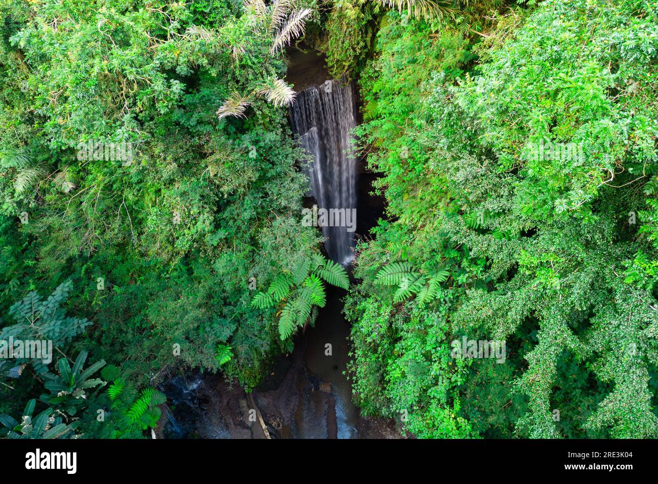 Goa Raja waterfall located at Bangli Regency in bali, indonesia Stock ...