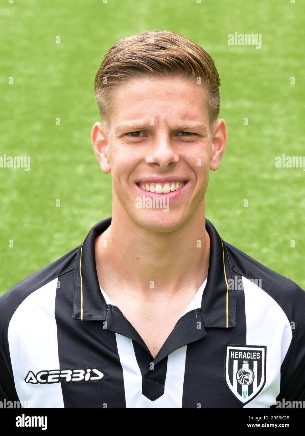 ALMELO - Sem Scheperman during the Photo Press Day of Heracles Almelo ...