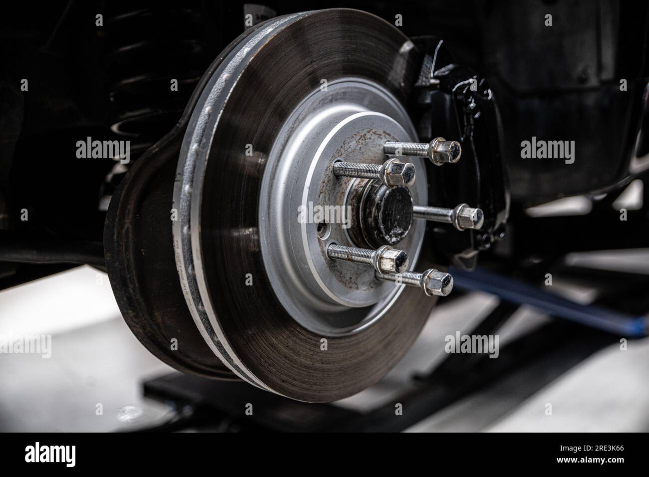Brake system of a modern car Stock Photo - Alamy