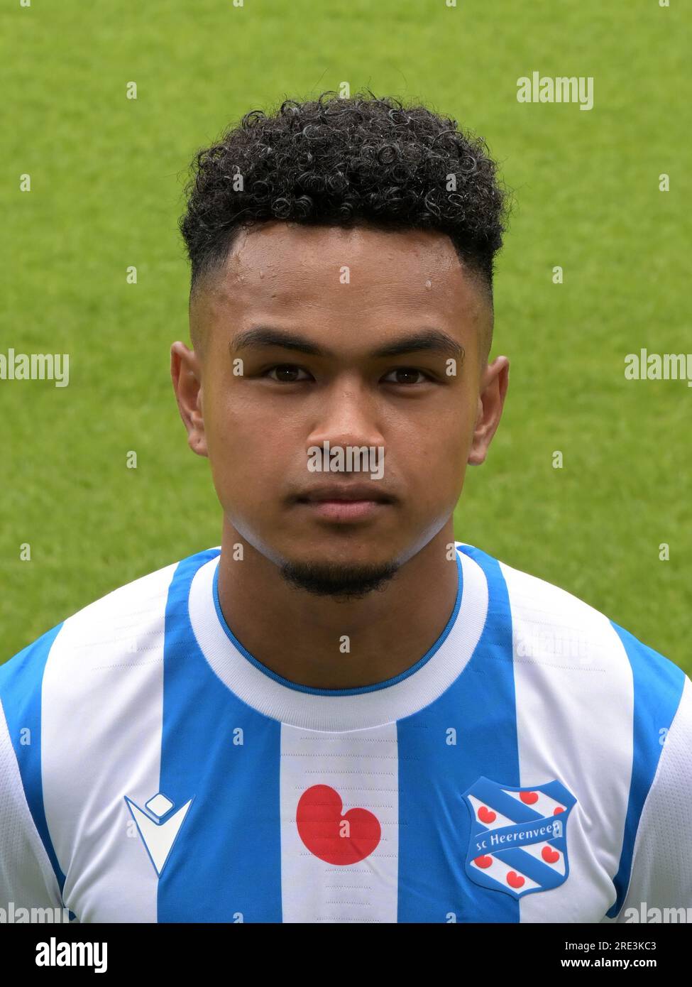 HERENVEEN - Djenahro Nunumete during the Photo Press Day of sc ...