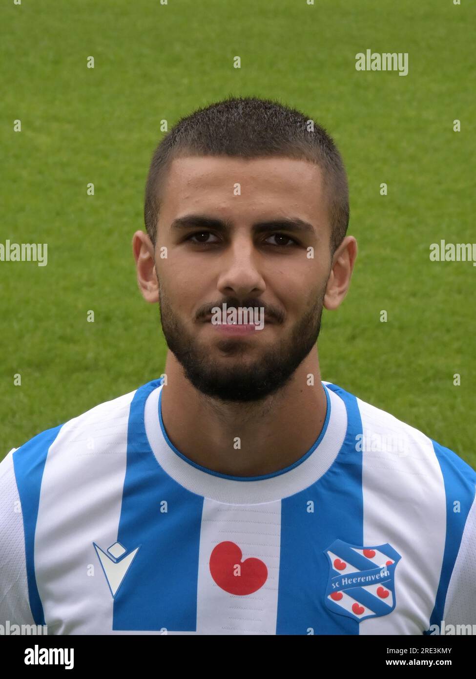 HERENVEEN - Hussein Ali during the Photo Press Day of sc Heerenveen at ...