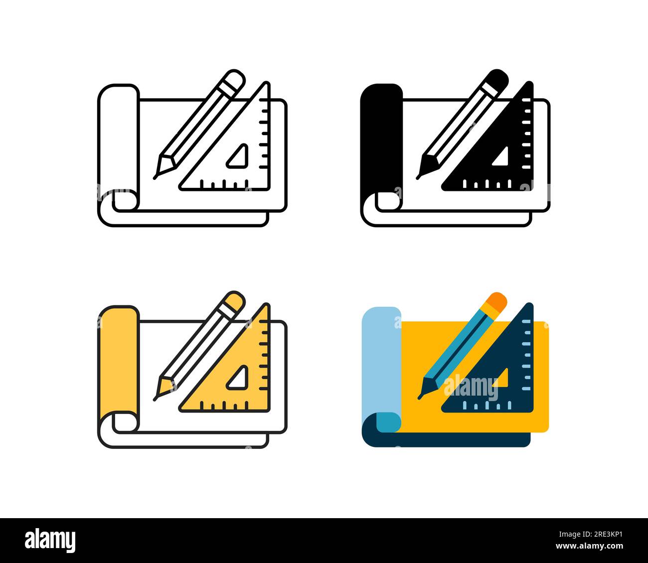 Design development glyph icon Cut Out Stock Images & Pictures - Alamy