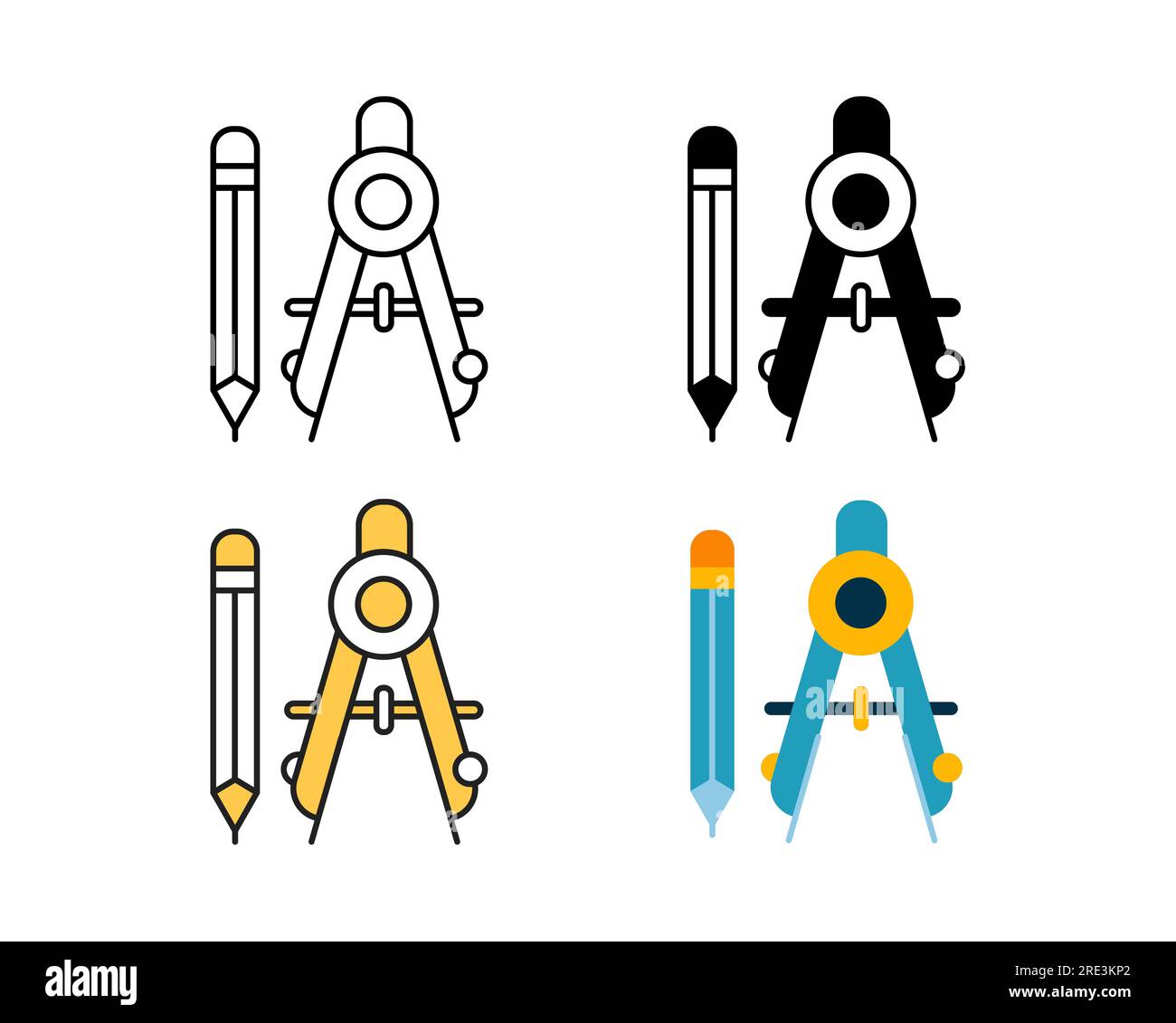 Geometrical precision Stock Vector Images - Alamy