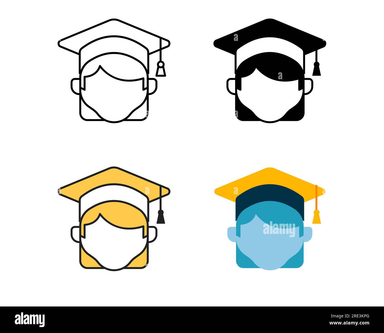 Happy graduating design hi-res stock photography and images - Alamy