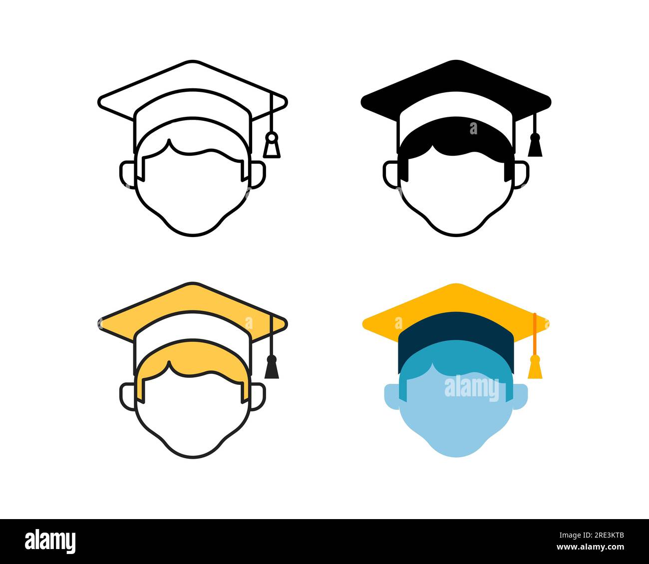 Boy graduation cap design hi-res stock photography and images - Alamy
