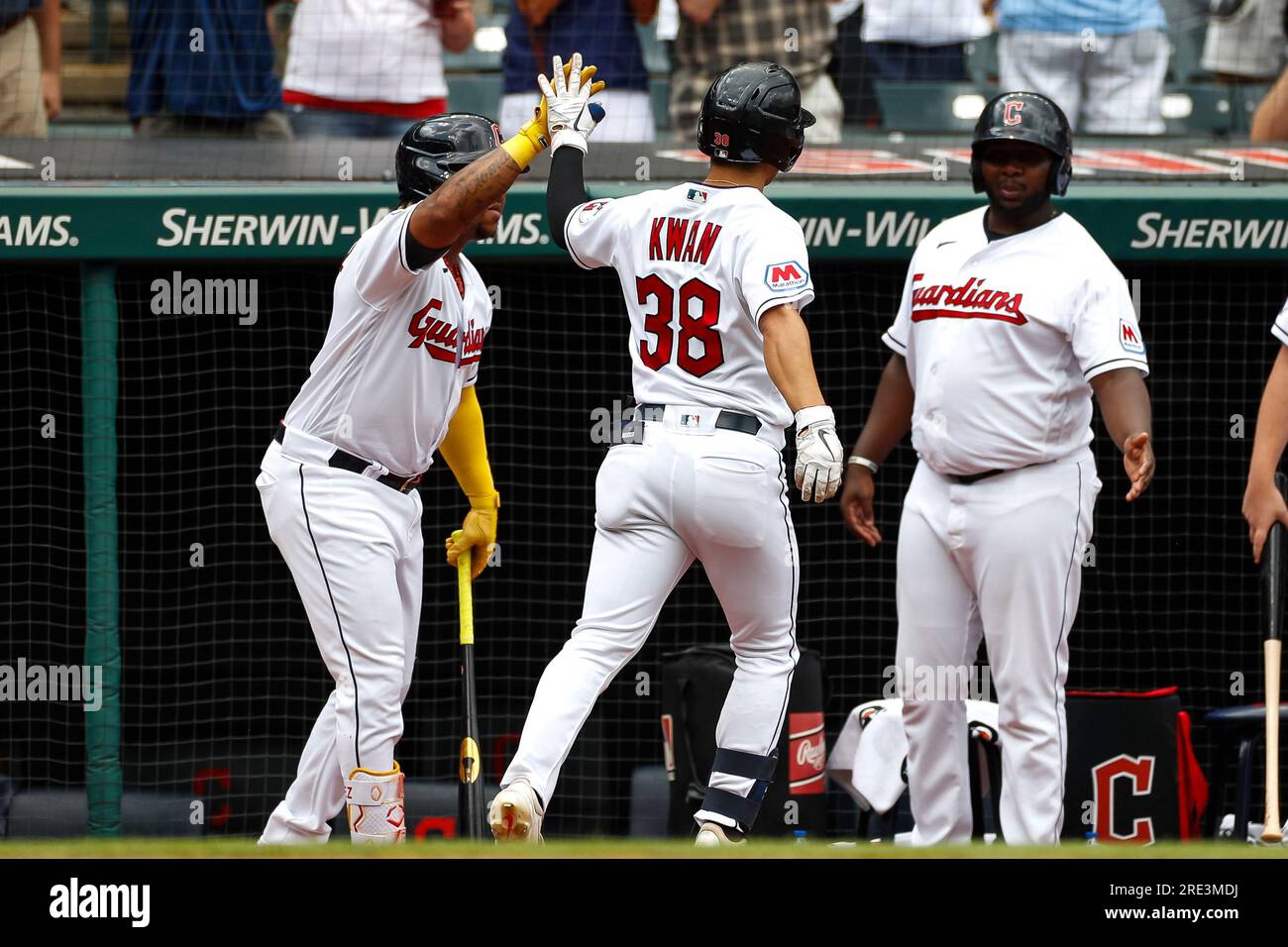Cleveland guardians home field hi-res stock photography and images - Alamy
