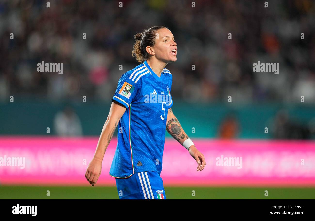 Auckland, New Zealand. 24th July, 2023. July 24 2023: Elena Linari ...