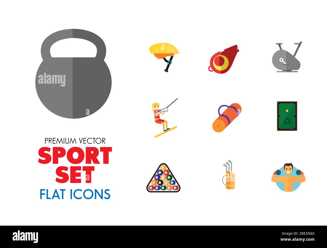 Water sport facility Stock Vector Images - Alamy