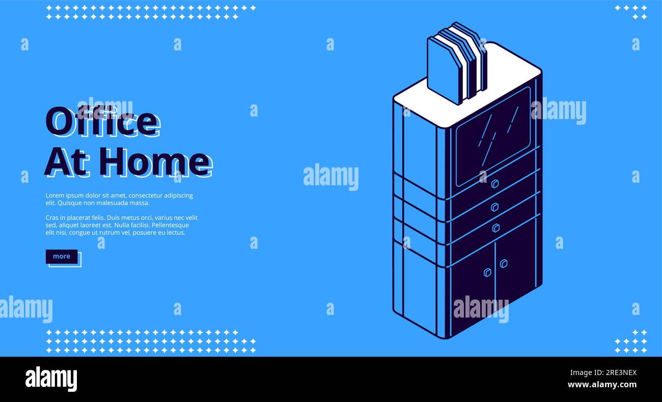 Office file cabinet vector graphic hi-res stock photography and images ...