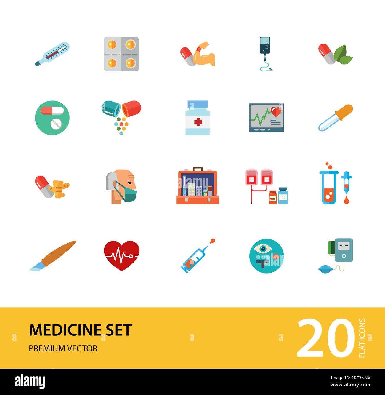 Syringe injection medicine test tube health medical isolated Stock ...